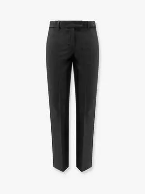 Max Mara Tailored Cotton Blend Trousers - Multicolor