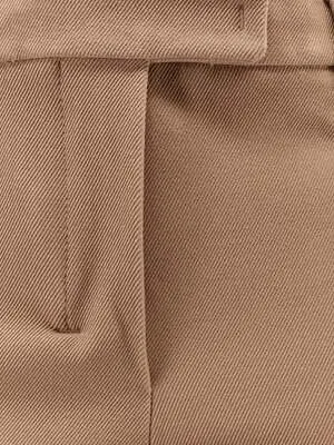 Max Mara Tailored Cotton Blend Trousers
