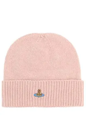 VIVIENNE WESTWOOD Cashmere Beanie - Cream