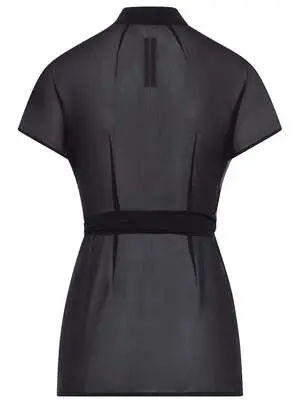 Rick Owens Silk T-shirt Wrap