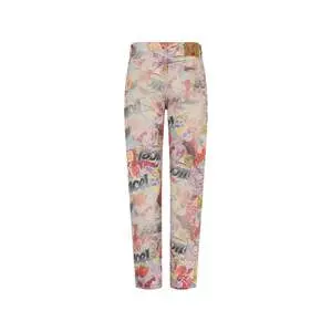 Martine Rose Printed Straight-leg Jeans