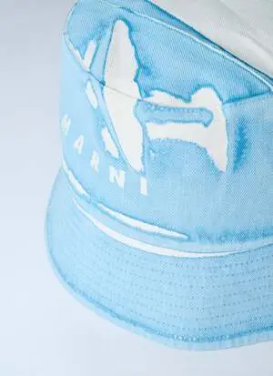 Marni Logo Motif Bucket Hat