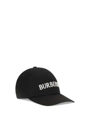 Burberry Logo Cotton Baseball Cap