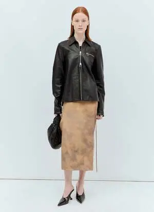Sportmax Nappa Leather Jacket
