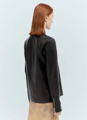 Sportmax Nappa Leather Jacket