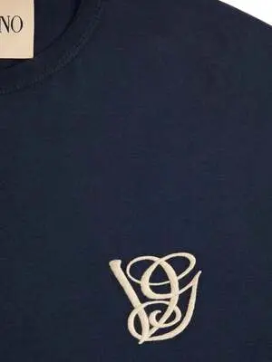 Valentino Garavani Embroidered `vg` T-shirt - Multicolor