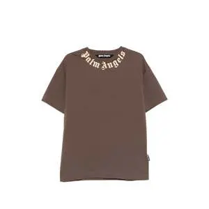 Palm Angels T-shirts & Vests T-shirts - Brown