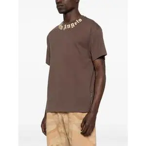 Palm Angels T-shirts & Vests T-shirts - Brown
