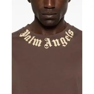 Palm Angels T-shirts & Vests T-shirts - Brown
