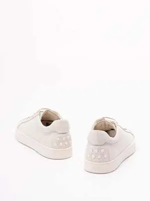 TOD'S Calf Leather Lace-up Sneakers - Multicolor