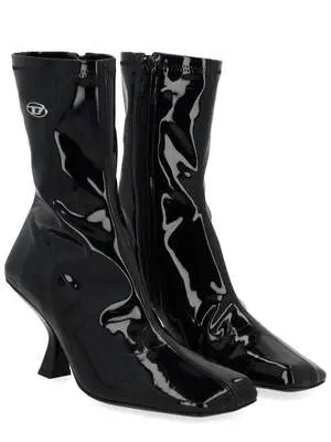 DIESEL® D-amber Mid Calf Zip-up Boots