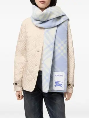 Burberry Check Wool Scarf