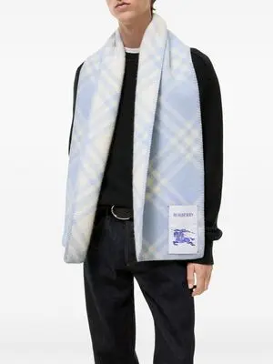 Burberry Check Wool Scarf
