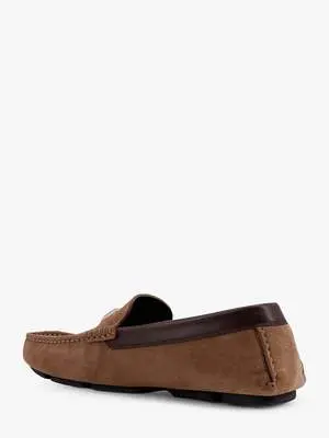 Dolce & Gabbana Suede Loafers With Leather Inserts