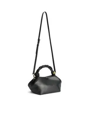 GANNI Hexagonal Leather Shoulder Bag