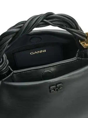 GANNI Hexagonal Leather Shoulder Bag