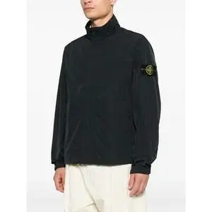 Stone Island Logo Patch Bomber Jacket