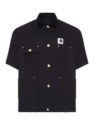 SACAI X CARHARTT Duck Cotton Shirt