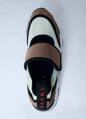 Marni Low-top Sneakers With Strap Fastening
