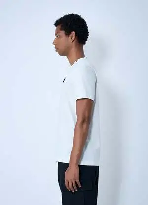 Moncler Logo Motif T-shirt - White