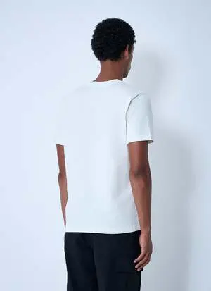 Moncler Logo Motif T-shirt - White