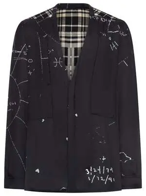 Rick Owens Larry Shirt With Graphic Print - Multicolor