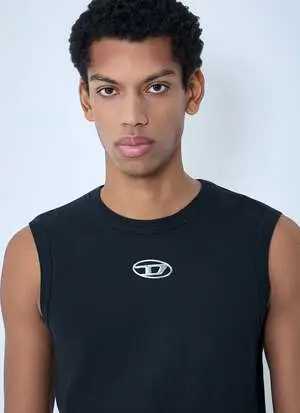 DIESEL® T-bisco-iod Top - Black