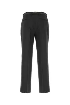 Gucci Wool Tailored Trousers - Gray