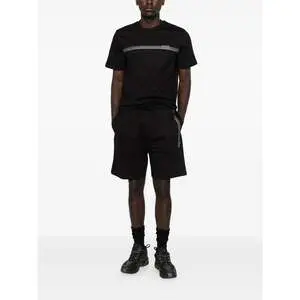 BOSS Cotton Logo Detail Track Shorts