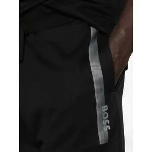 BOSS Cotton Logo Detail Track Shorts