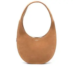 Coperni Suede Shoulder Bag - Brown