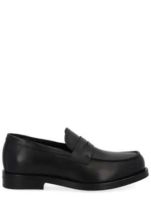BOSS Leather Loafer - Black