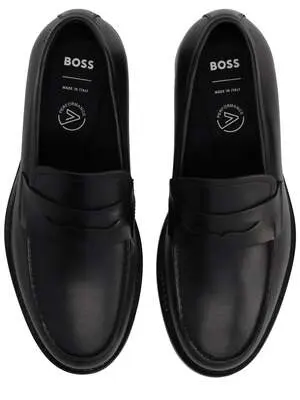 BOSS Leather Loafer