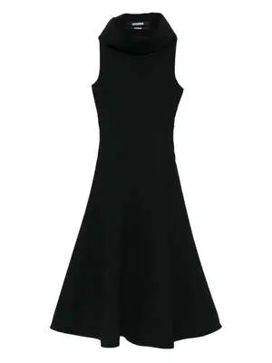 Jacquemus Triangle Dress - Black