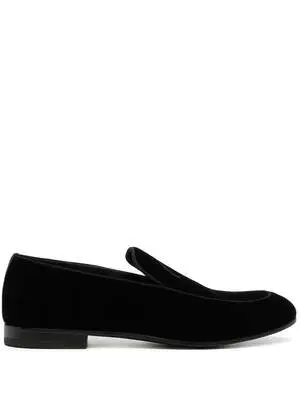 Giorgio Armani Velvet Loafers - Multicolor