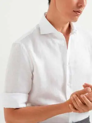 Brunello Cucinelli Linen Shirt - Multicolor