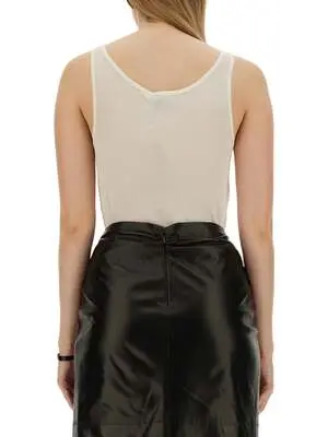 Saint Laurent Round Neckline Tank Top