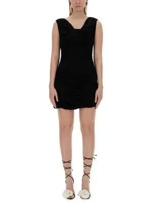 Magda Butrym Jersey Dress - Black
