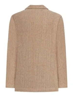 Giorgio Armani Double-breasted Linen Blazer