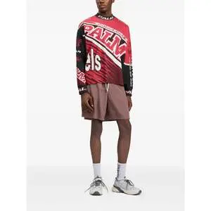 Palm Angels Graphic Print Long Sleeve T-shirt