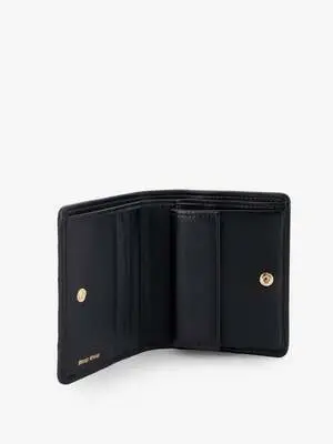 Miu Miu Quilted Leather Wallet - Multicolor