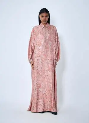 Max Mara Silk Maxi Dress