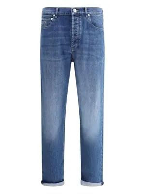 Brunello Cucinelli Denim Cotton Jeans - Multicolor