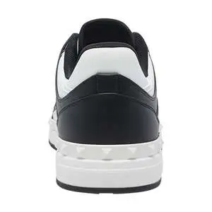 Valentino Garavani Studded Leather Sneakers - Black