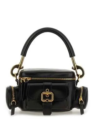 Chloé Leather Camera Bag - Black