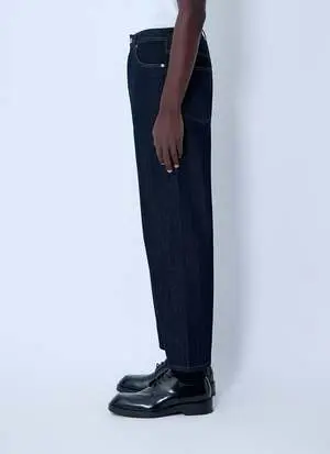 JIL SANDER Straight Leg Five-pocket Jeans - Blue