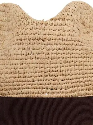 Paul Smith Straw Fedora Hat
