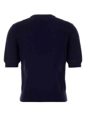 JIL SANDER Midnight Wool Sweater - Blue