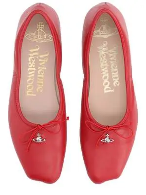 VIVIENNE WESTWOOD Ballerina Flats - Red