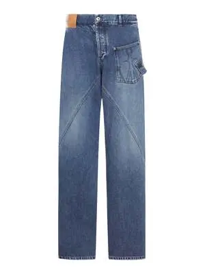 Jw Anderson Mid Rise Jeans For Men
